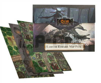 Grim Hollow: Lairs Of Etharis Map Pack - En
