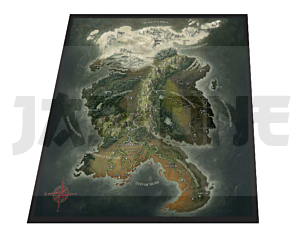 Grim Hollow: Fabric Map Of Etharis - En