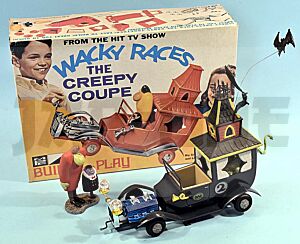 Wacky Races Creepy Coupe Model Kit 15 cm