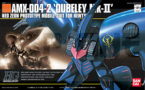 Gundam - Hg 1/144 Amx-004-2 Qubeley Mkii - Model Kit