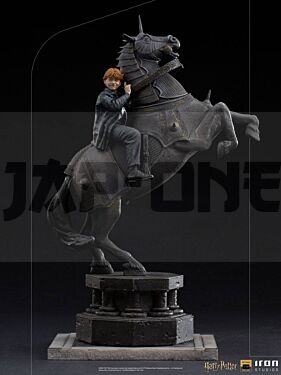 Harry Potter - Ron Weasley Wizard Chess - Statue Deluxe Art Scale 35Cm