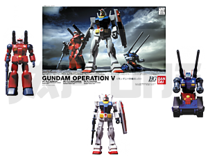 Gundam - 1/144 Hguc Gundam Operation V Set - Model Kit