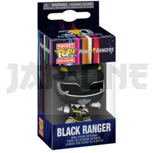 Power Rangers 30Th - Pocket Pop Keychains - Ranger Noir