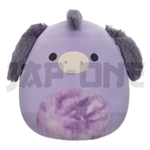 Squishmallows Plush Purple Donkey With Tie-Dye Belly Deacon 30 Cm