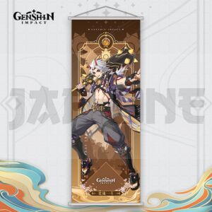 Kakemono Poster Genshin Impact Arataki Itto 25X70