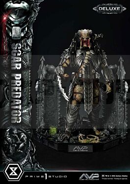 The Alien Vs. Predator Figurine Museum Masterline Series 1/3 Scar ...