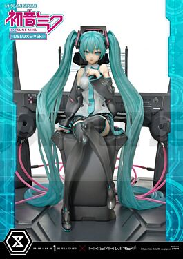 Hatsune Miku Figure Pvc 1/4 Hatsune Miku Art By Neco Deluxe Bonus 46 Cm